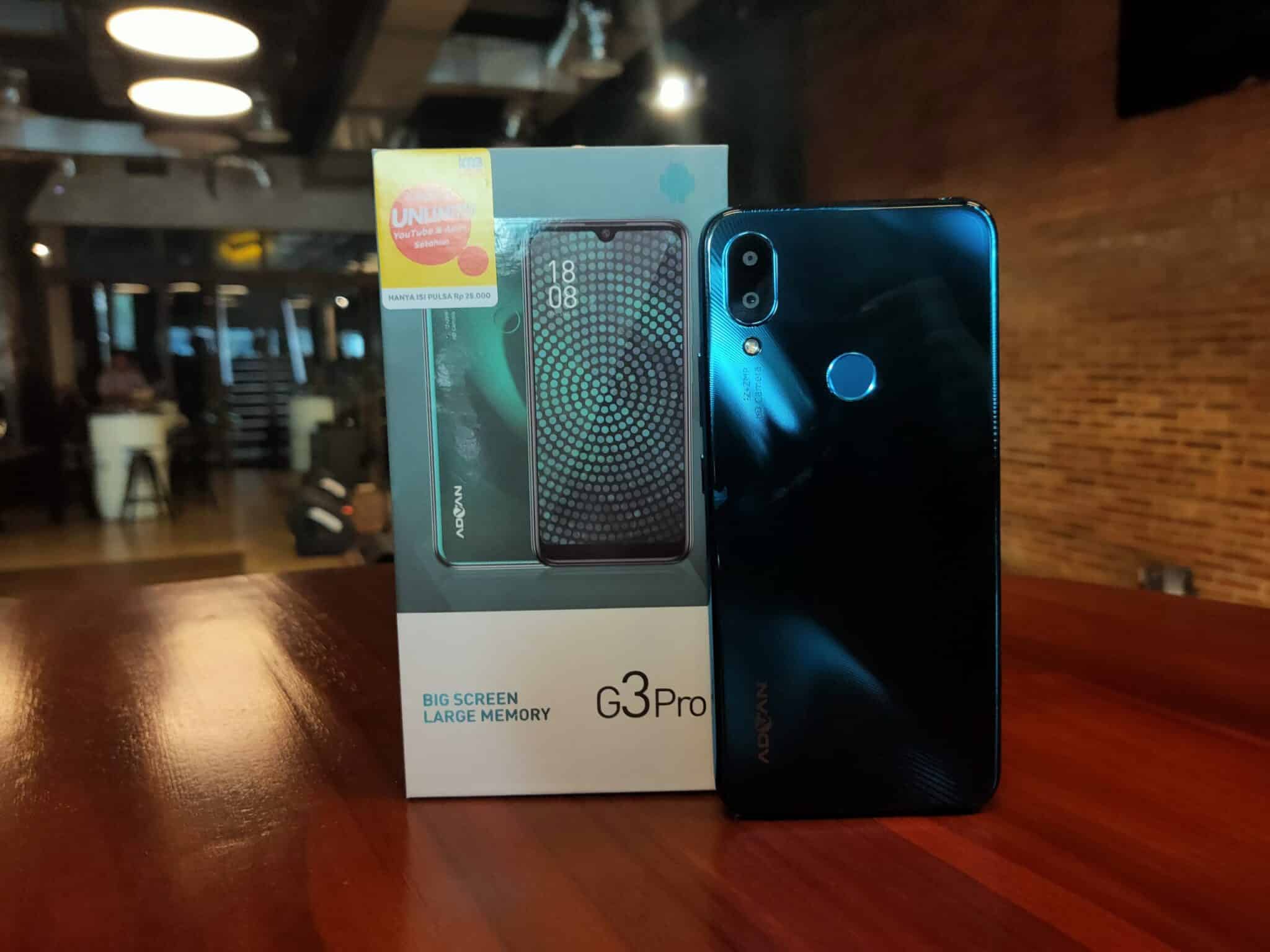 ADVAN G3 Pro, Smartphone Terbaik 2019 untuk Kamu