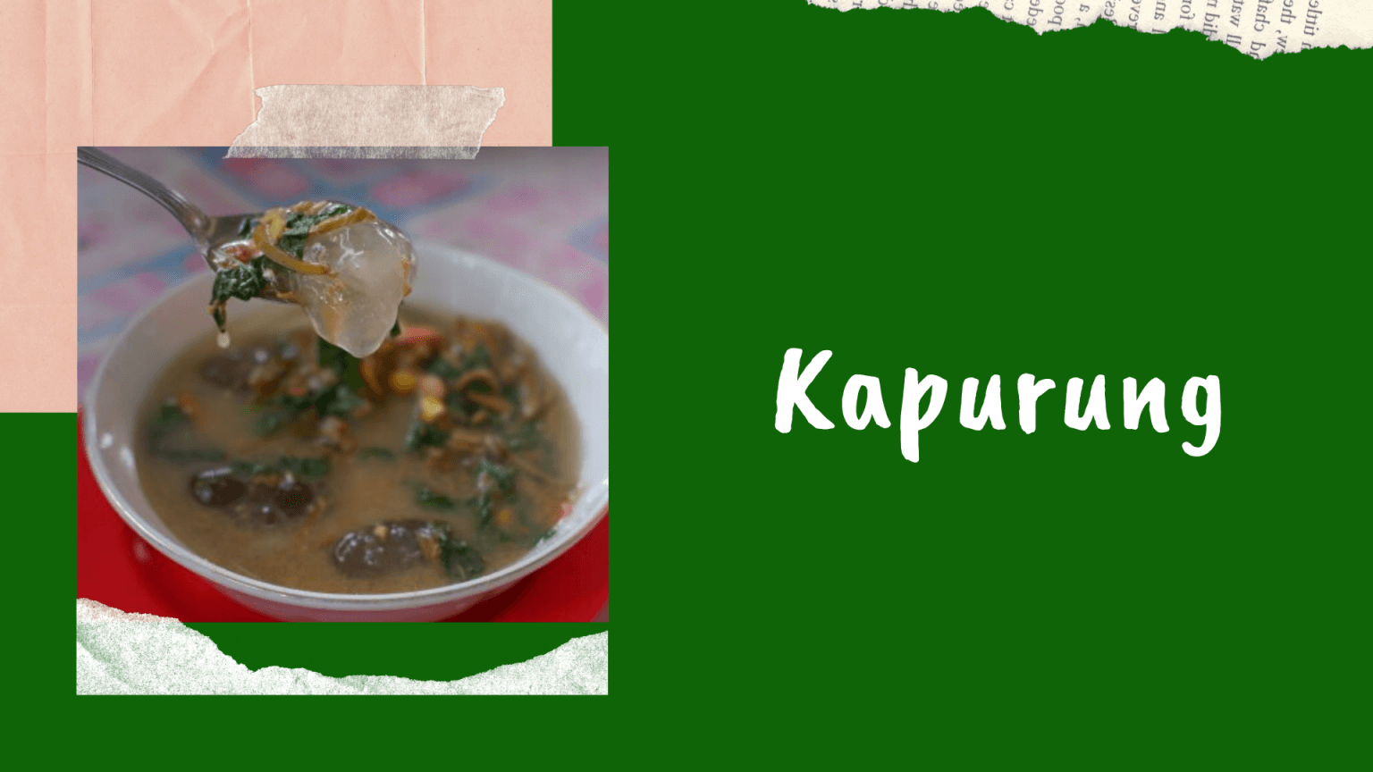 Kapurung dan Manfaat Sagu sebagai Sumber Pangan dari Hutan