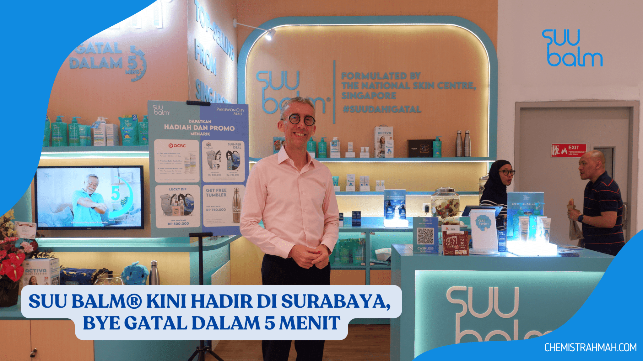 Suu Balm® Kini Hadir di Surabaya, Bye Gatal dalam 5 Menit » Rahmah Chemist